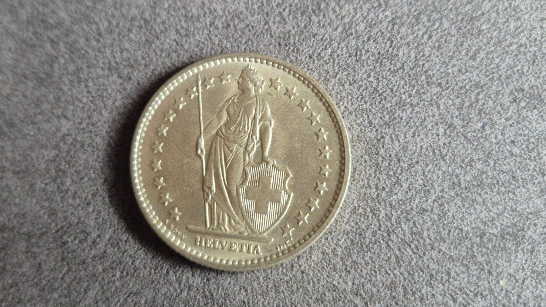 Silbermünzen Schweiz 2 Franken 1967 (Gebraucht) in Wichtrach für CHF 11 ...