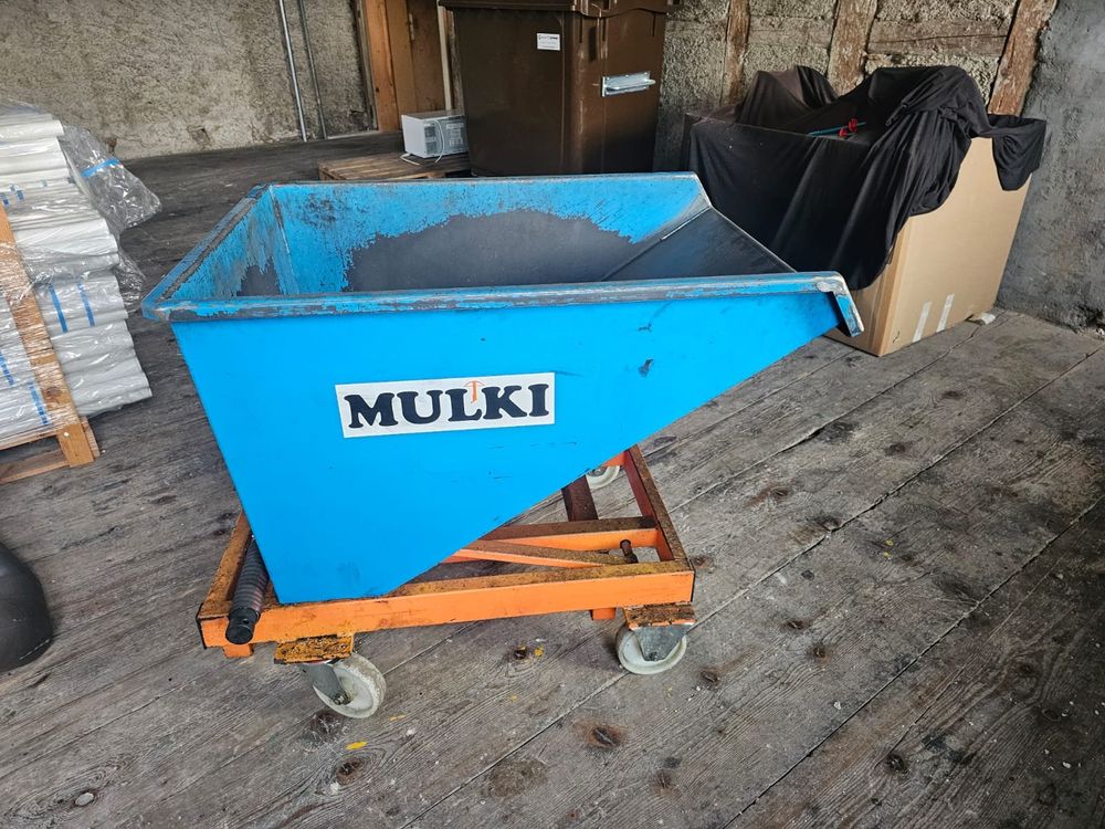 Späne Kippbehälter fahrbar, Mulki Spanmulde (Gebraucht) in Ebnat-Kappel ...