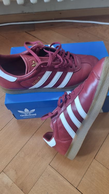 Adidas Gazelle Rot/Leder - Brandneu mit OVP! Rarität! (Neu und ...