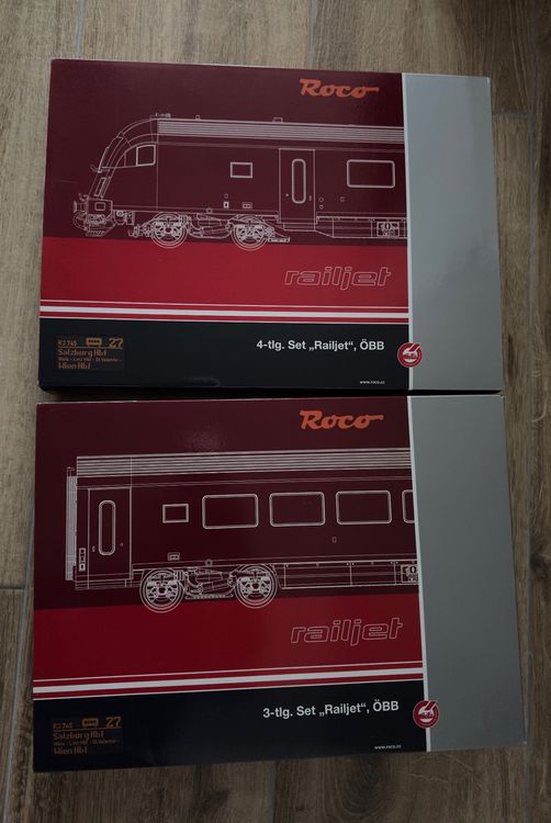 Roco 74083+74086 Set Railjet DC (D'occasion) à Romont FR pour CHF 800 ...