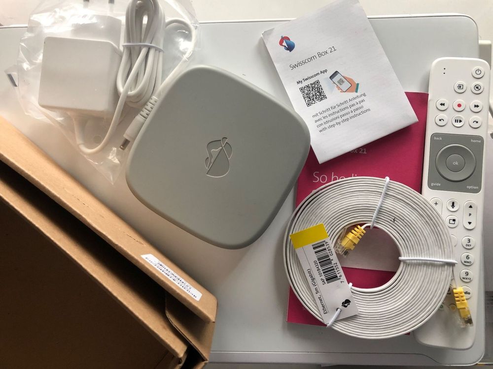 Swisscom Box 21 neu und originalverpackt (Neu und originalverpackt) in ...