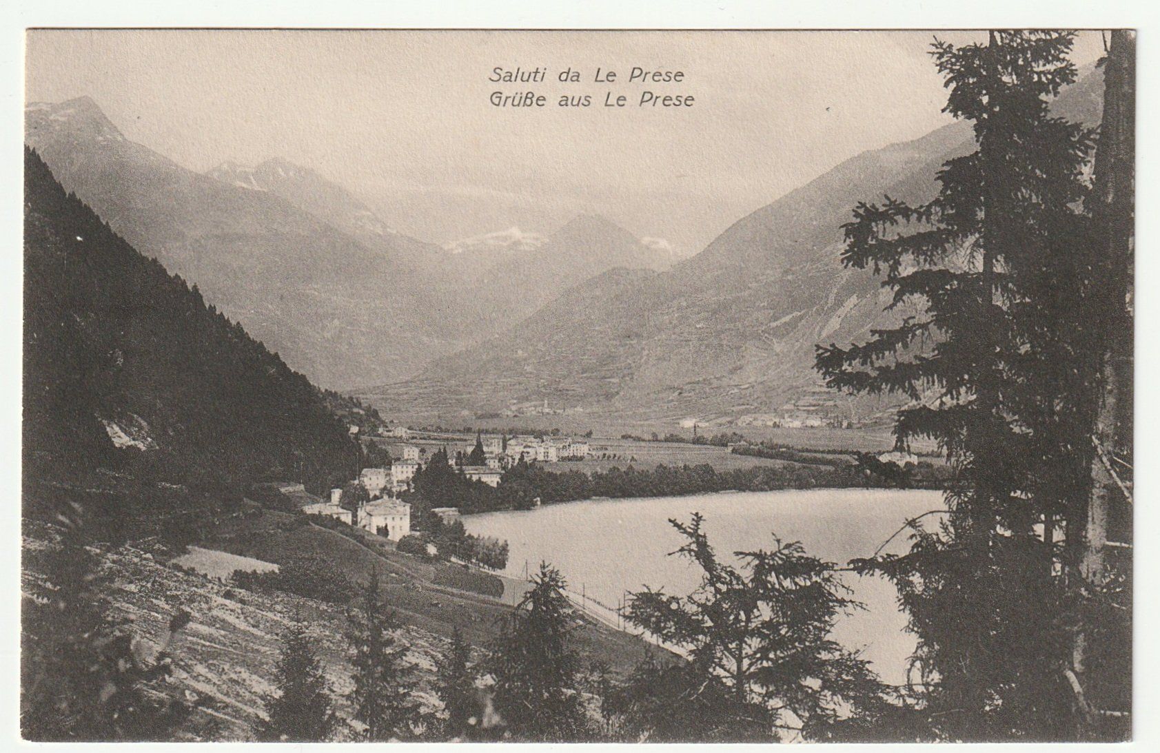 Saluti da Le Prese - Val Poschiavo, Graubünden, Rarität (Gebraucht) in ...