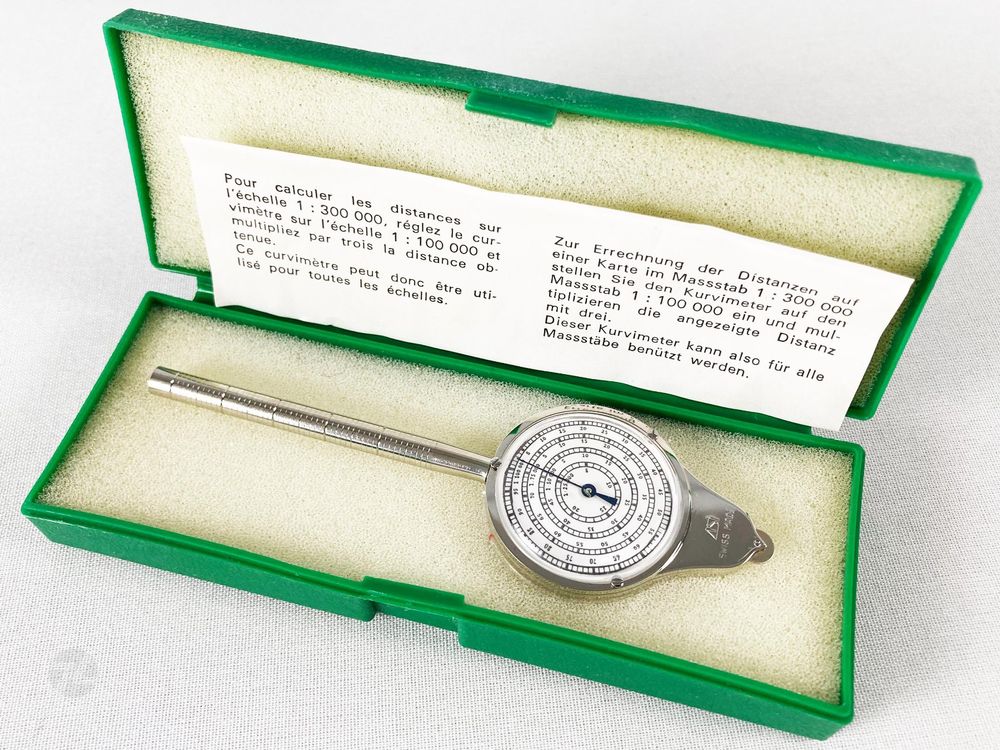 ASI Kartenmesser Kurvenmesser Distanzmesser Entfernungsmeter (Gebraucht ...