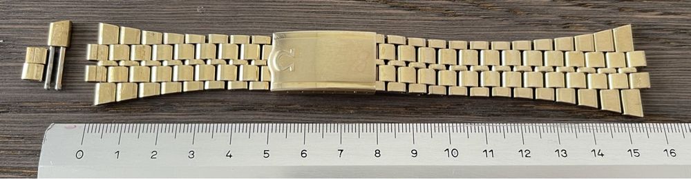 Vintage Omega Stahlarmband vergoldet LX 1163 (Gebraucht) in Embrach für ...