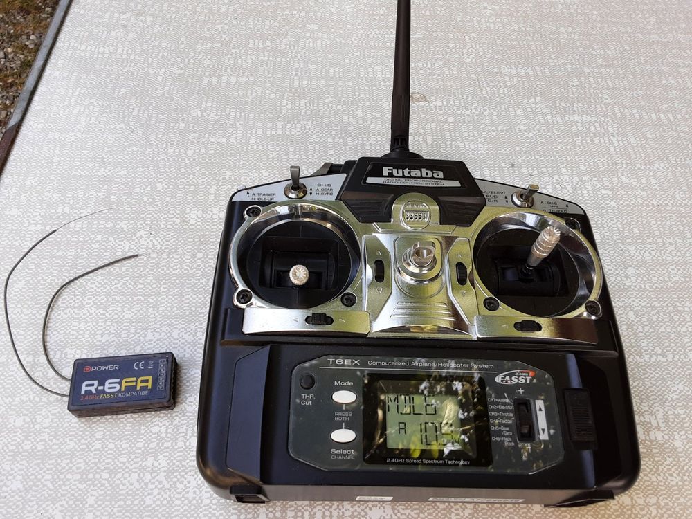 Futaba T6EX 2.4Ghz FASST Fernsteuerung (Gebraucht) in Seewis-Pardisla ...