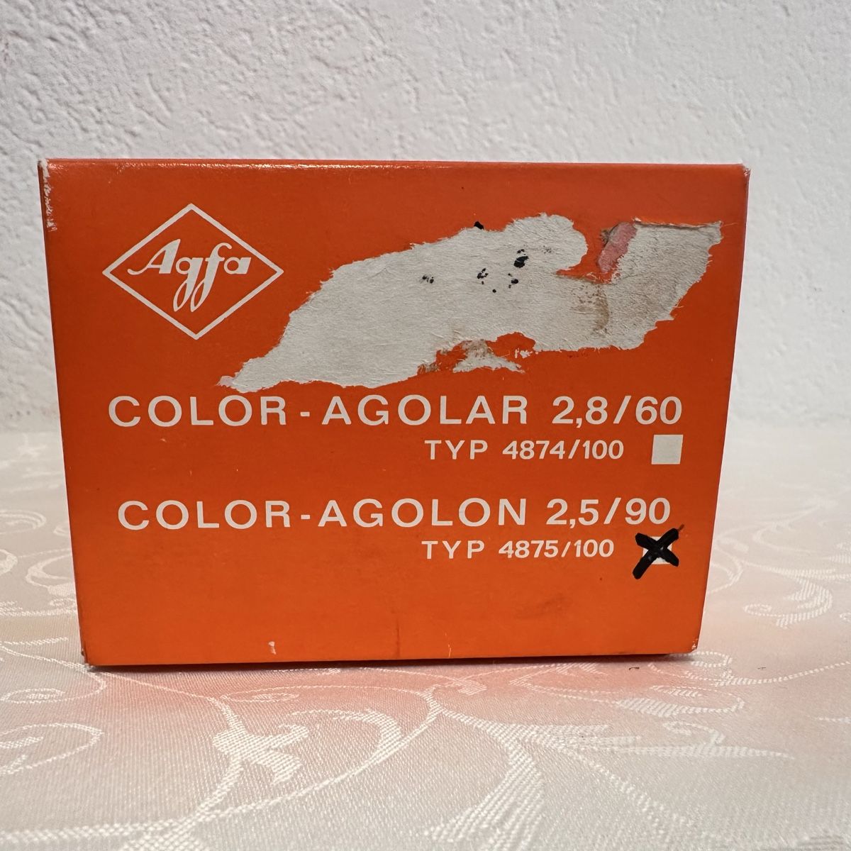 Agfa Projektionsobjektiv Color-Apolon 2,5/90 – mit OVP (Neu und ...