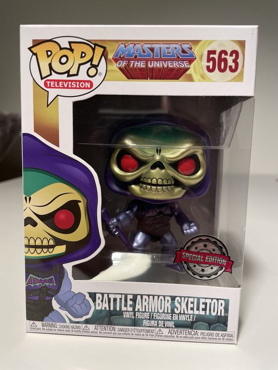 Funko Pop! Battle Armor Skeletor 563 masters of the universe | Kaufen auf Ricardo