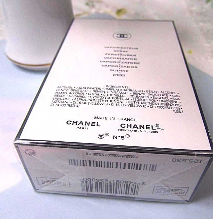 Chanel No.5 Eau De ParfumSpray 100ml Neu! Versiegelt! LP193! (Neu ...
