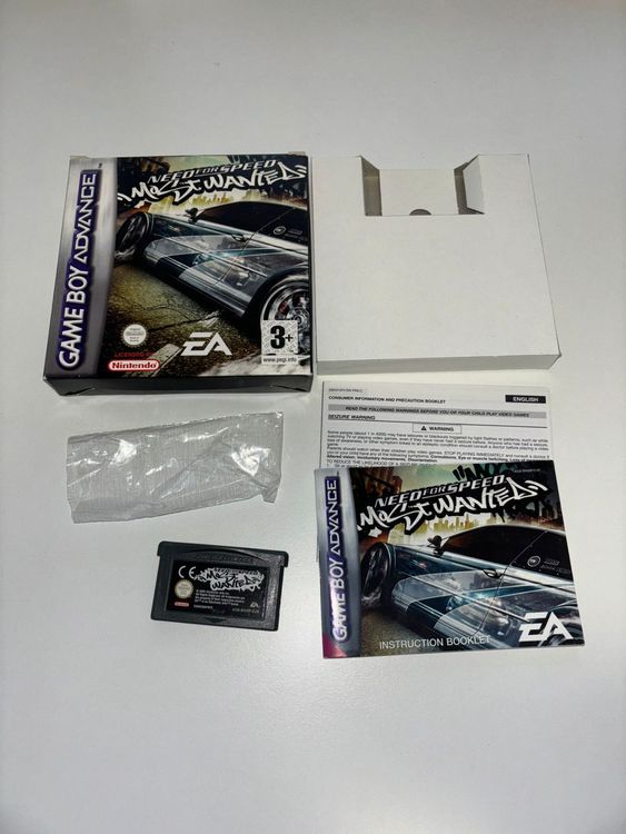 Need for Speed Most wanted (Gameboy Advance) in OVP (Gebraucht) in ...