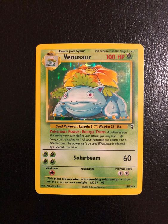 Legendary Collection Venusaur Holo 18/110 Ab 1 | Kaufen auf Ricardo