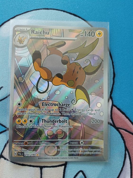 Raichu - Alternate Art Paldea Evolved (Neuf (Voir description)) à ...
