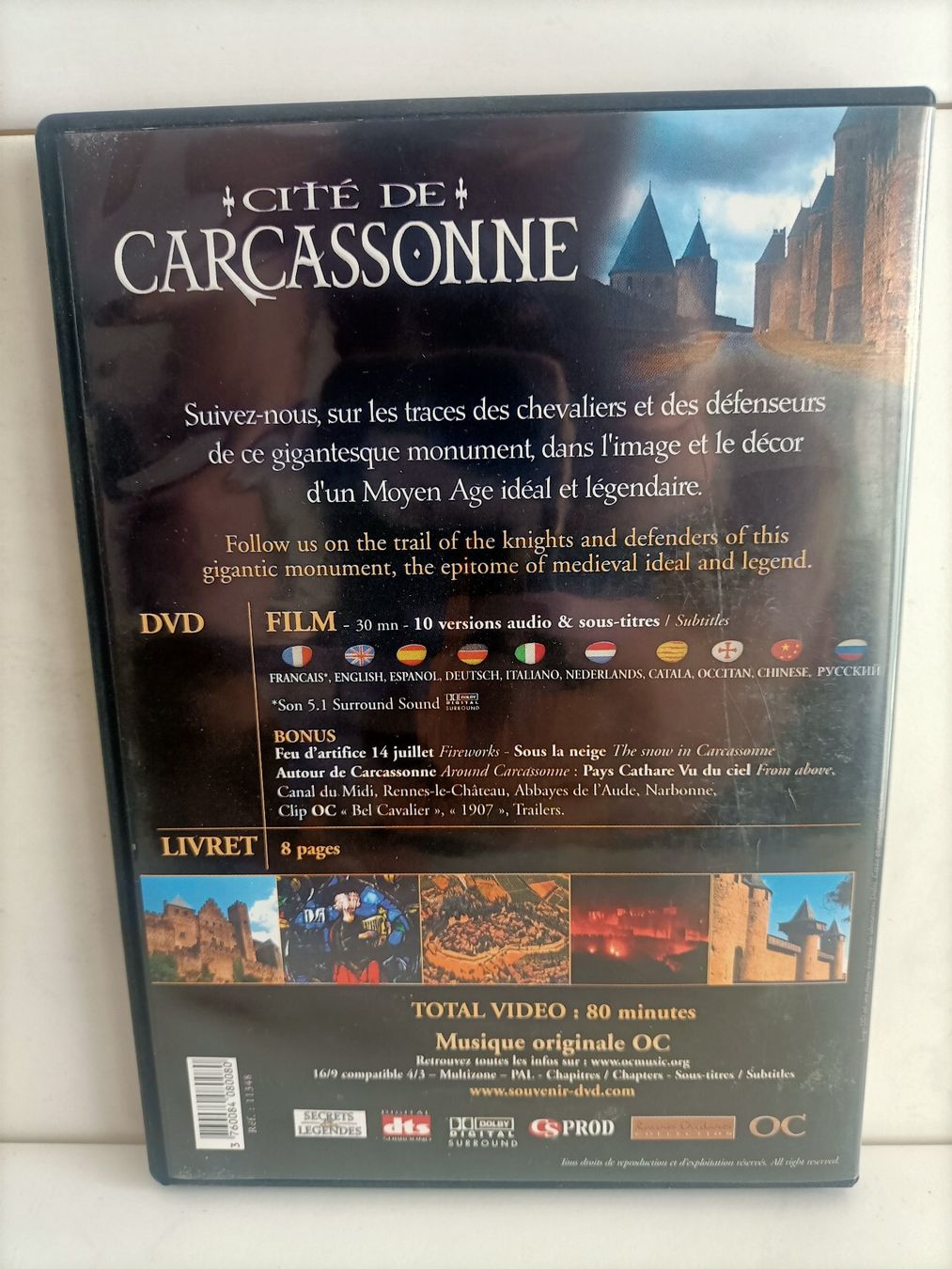 DVD Cité de Carcassonne (fr) (D'occasion) à crans montana pour CHF 3 ...