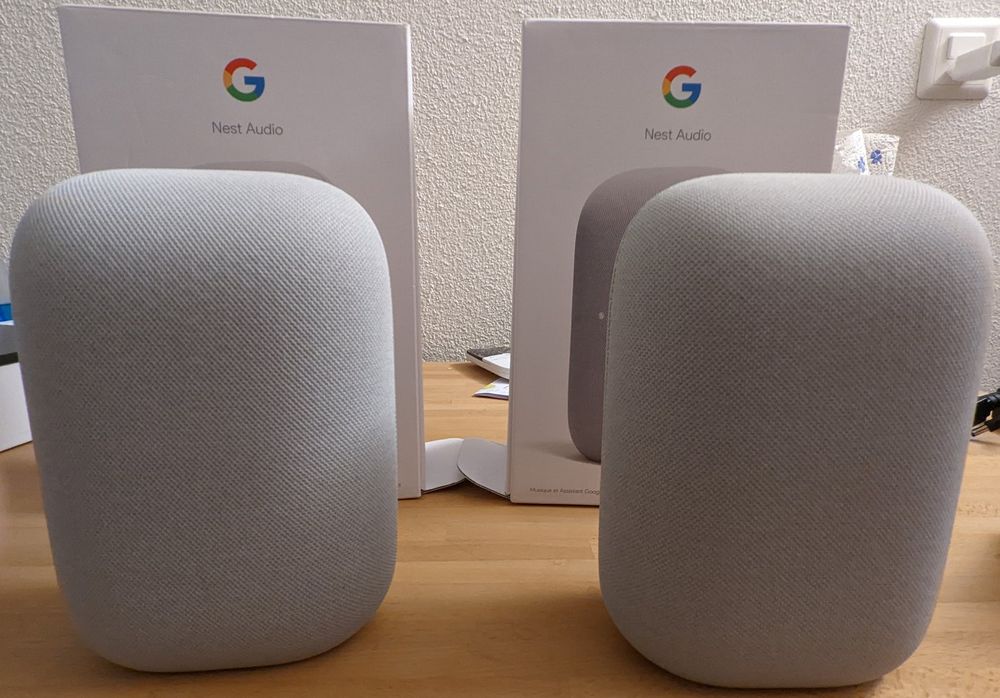 Google Nest Audio 2 Stück (Gebraucht) in Winkel für CHF 50 – mit ...