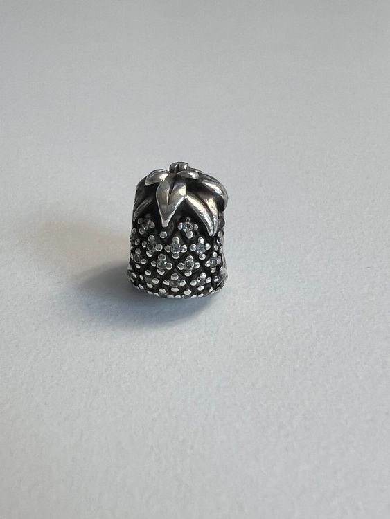 Pandora Sterling Silver Sparkling Pineapple Food Bead with C (Gebraucht ...