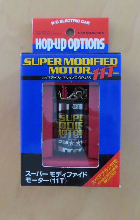 Tamiya RC Motor 53485 SUPER MODIFIED 11T NEW 2001 (Neu und ...
