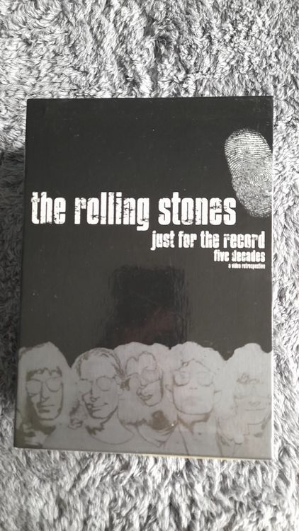 THE ROLLING STONES JUST FOR THE RECORD FIVE DECADES DVD | Kaufen auf ...