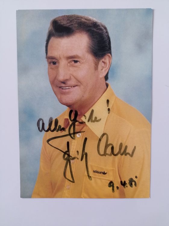 Fritz Walter original signierte Autogrammkarte (Gebraucht) in Menziken ...