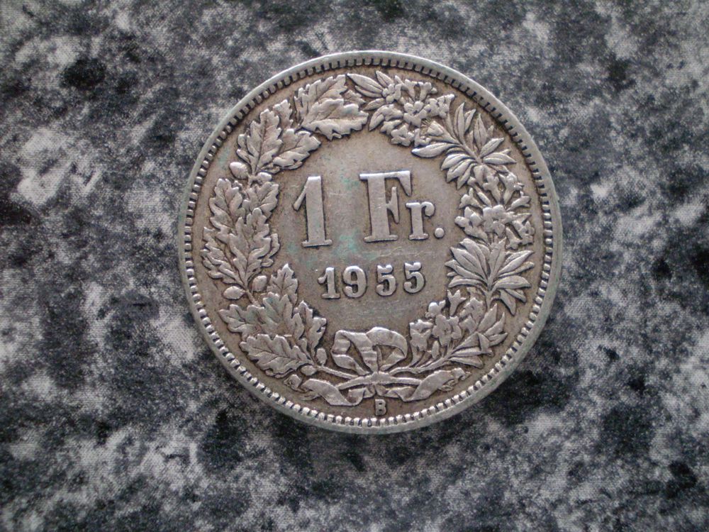 1 Fr. 1955 !!! sehr Rar !!! ab 1.- !!! | Kaufen auf Ricardo