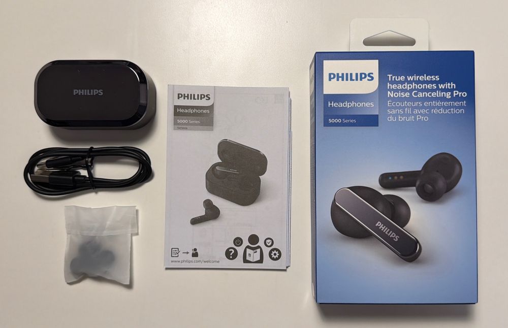 PHILIPS Series 5000, True Wireless Kopfhörer, ANC (Neu (gemäss ...