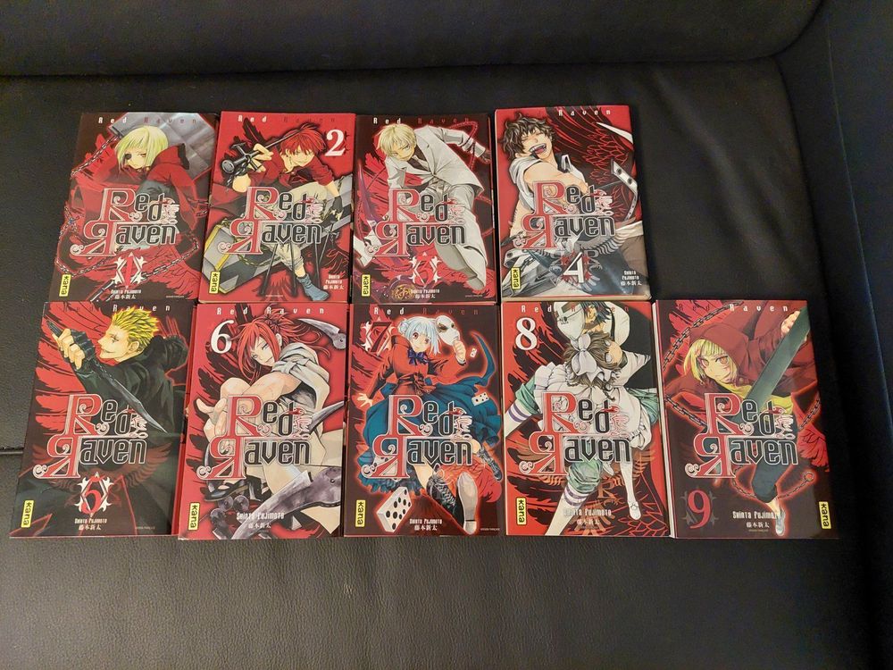 Manga Red Raven tomes 1-9 FR (Série complète) | Kaufen auf Ricardo