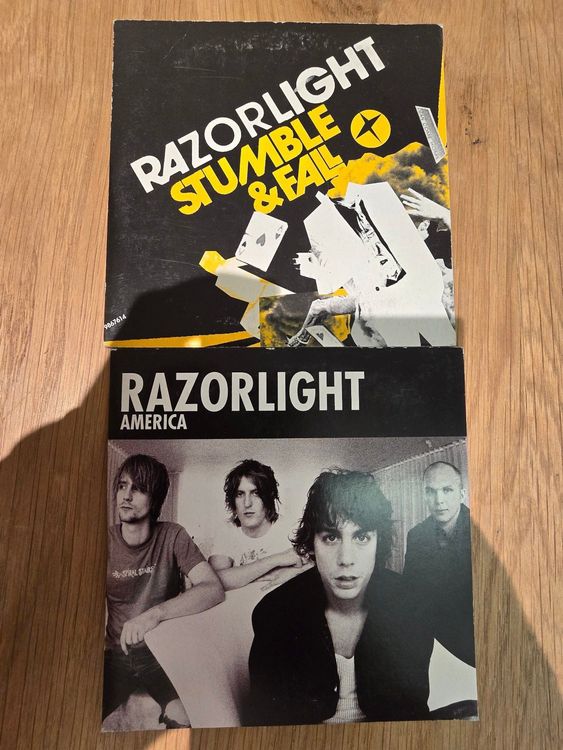 2 Single CD - Razorlight – America + Stumble And Fall | Kaufen auf Ricardo