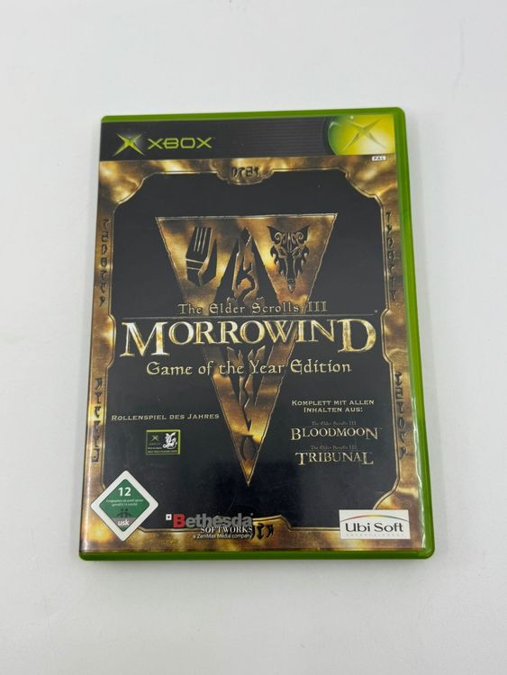 The Elder Scrolls III Morrowind (XBOX) (Gebraucht) in Herisau für CHF ...