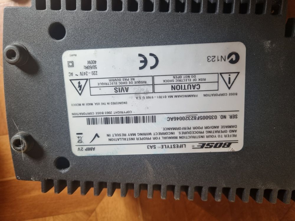 BOSE lifestyle SA3 AMP | Kaufen auf Ricardo