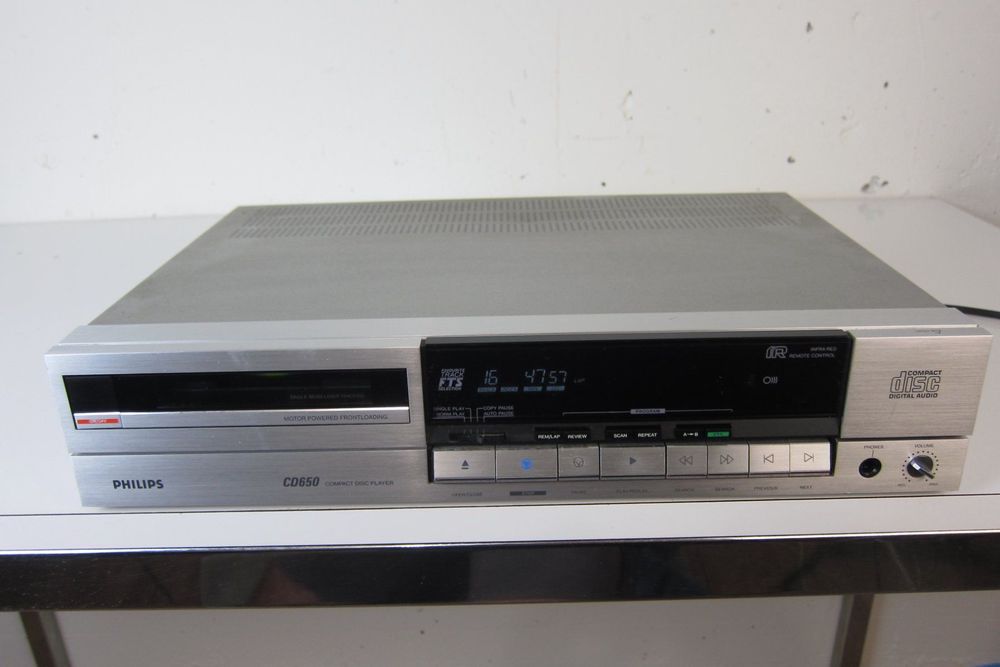 Philips Cd650 High end Cd player in Silber | Kaufen auf Ricardo
