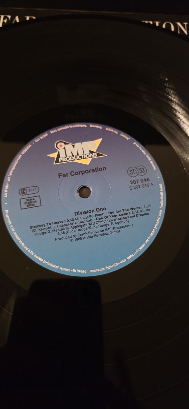 Far Corporation Division One 1985 Vg,G (D'occasion) à Yvonand pour CHF ...