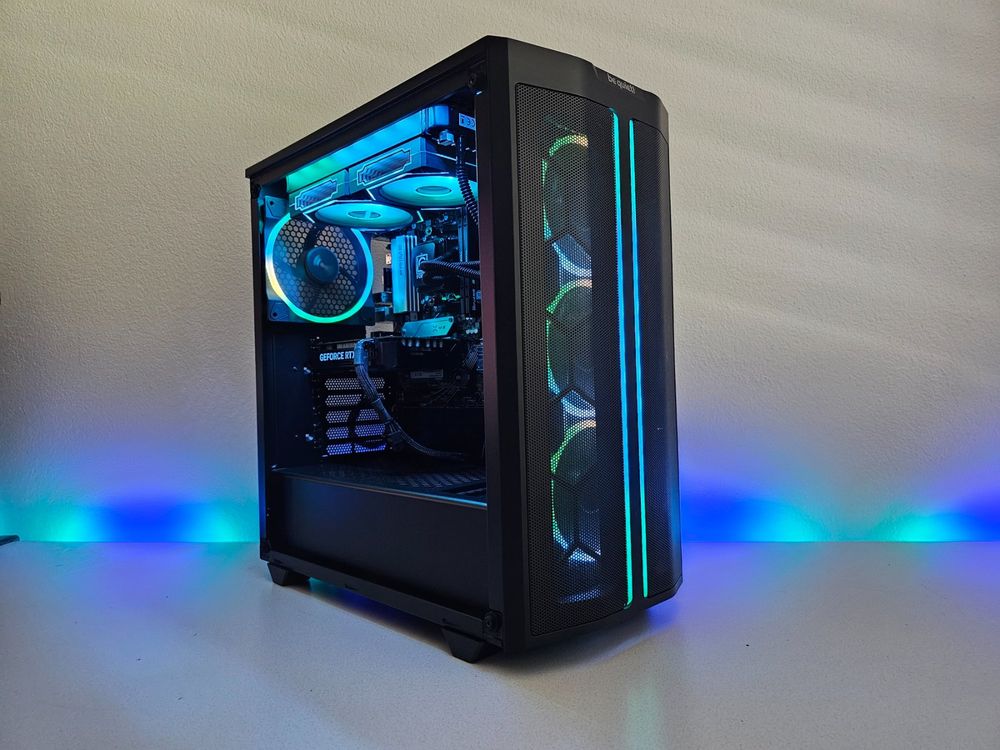 Gaming PC ZenFire🔥Ryzen 9600X 5.4GHz + RTX 4060 | 32GB DDR5 (Neu und ...