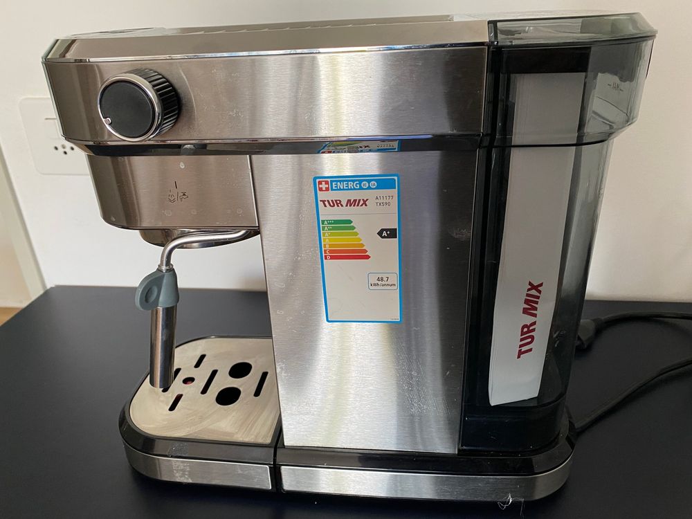 Espressomaschine Turmix TX 590 mit Milchaufschäumfunktion | Kaufen auf ...