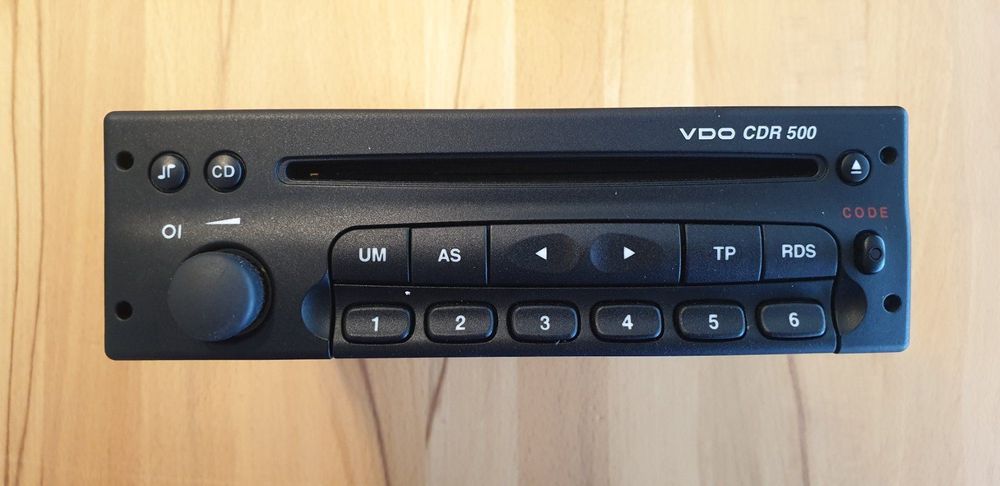 Opel Autoradio mit CD Modell VDO CDR 500 (Gebraucht) in Kreuzlingen für ...