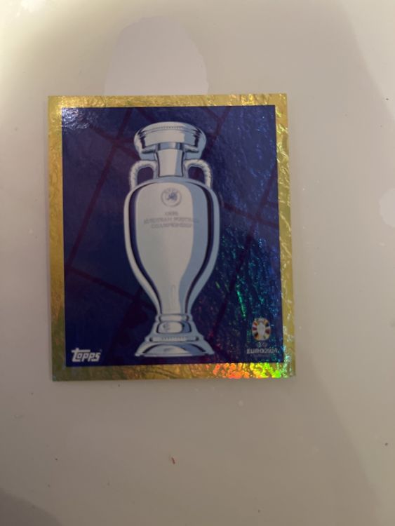 UEFA Euro 2024 Topps Sticker EURO 1 Gold | Kaufen auf Ricardo
