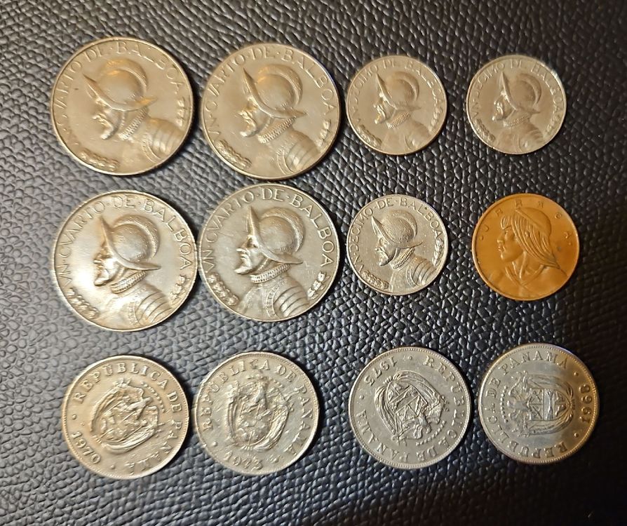 Collection de pièces Panama 12 pièces | Kaufen auf Ricardo