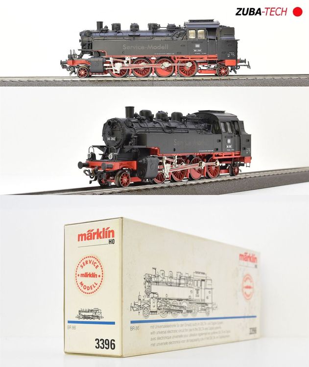 Märklin 3396 Dampflok BR 86 DB H0 WS OVP | Kaufen auf Ricardo