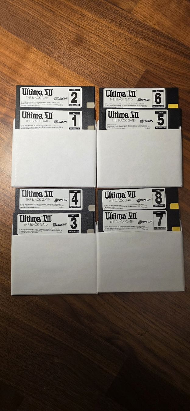 Ultima VII: The Black Gate – Big Box – IBM-PC – Komplett (Gebraucht) in ...