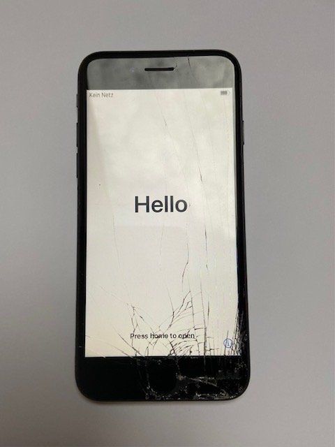 iPhone 7 Displayoberfläche defekt, sonst aber intakt (Gebraucht) in ...