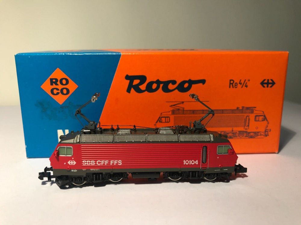 ROCO SBB E-Lok Re 4/4 10104 23252 Spur N | Comprare su Ricardo