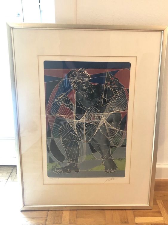 Tolle Hans Erni Lithografie (Gebraucht) in Bern für CHF 150 – mit Lieferung auf Ricardo kaufen
