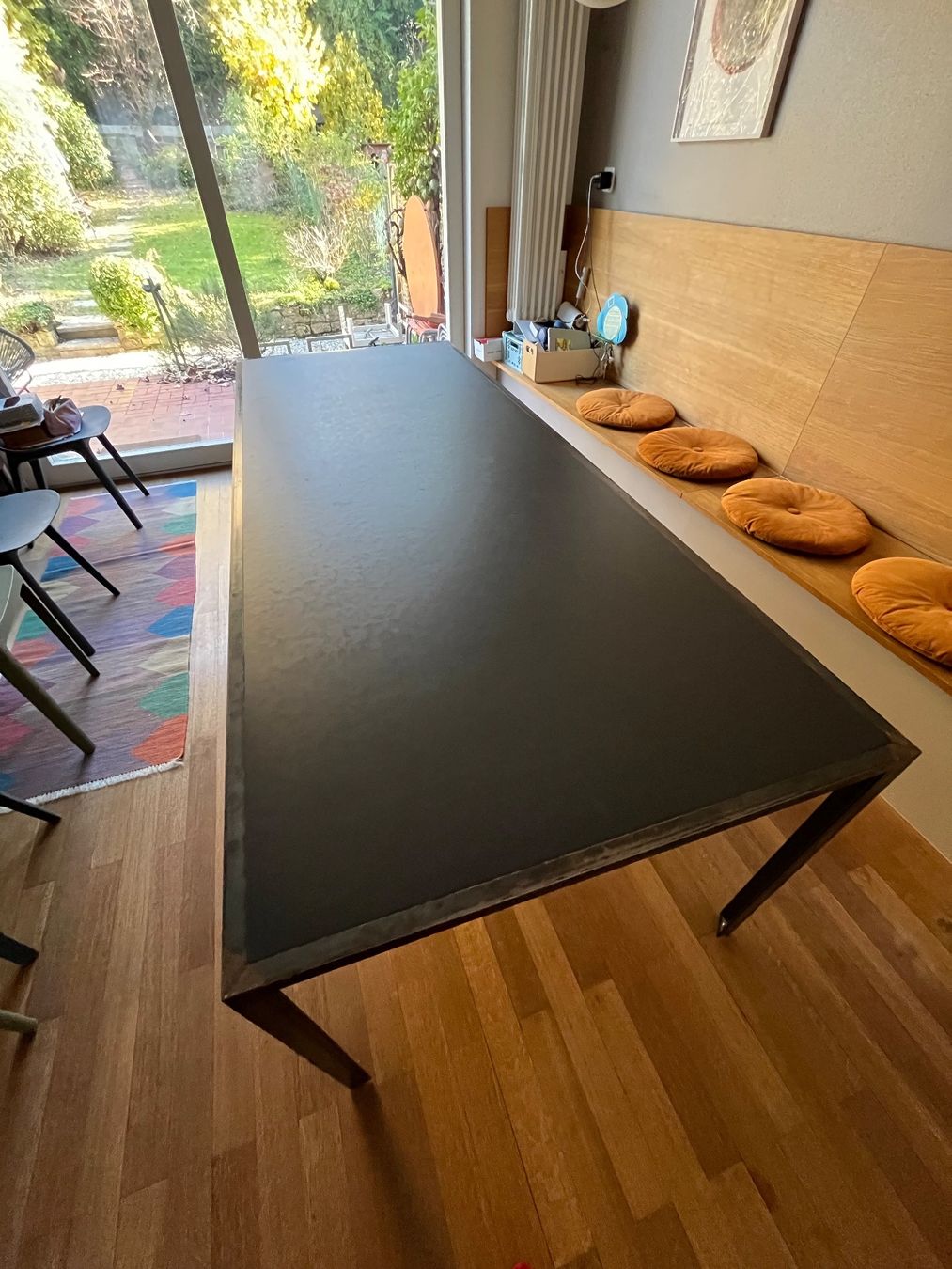 Tisch Atelier Alinea (230x95cm) mit Linoleum / Welti (Gebraucht) in ...