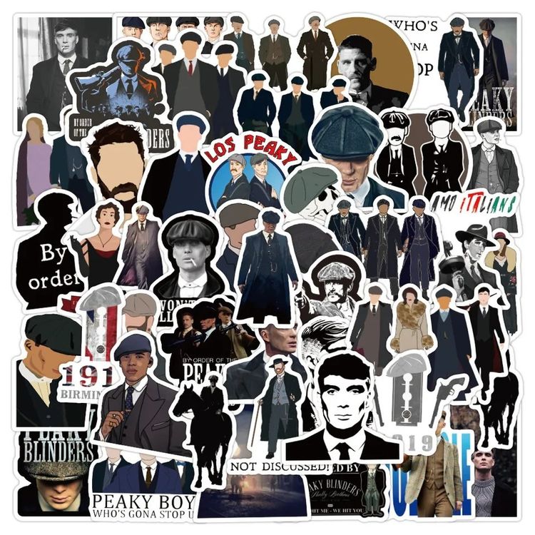 Peaky Blinders Sticker Mega Pack 50stk. (Neu und originalverpackt) in ...