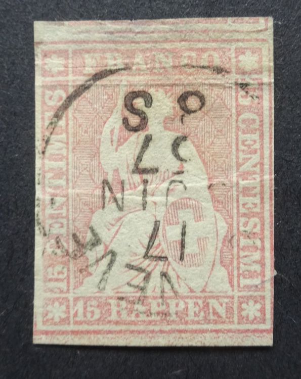 Strubel 24F, gest., Befund, SBK 450.00 | Kaufen auf Ricardo