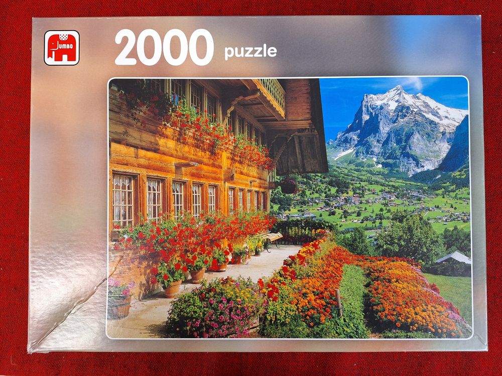 Puzzle Swiss Chalet / Wetterhorn | Kaufen auf Ricardo