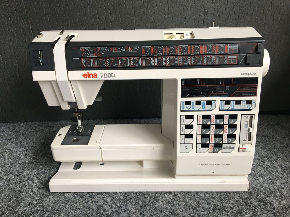Nähmaschine Elna 7000 | Kaufen auf Ricardo