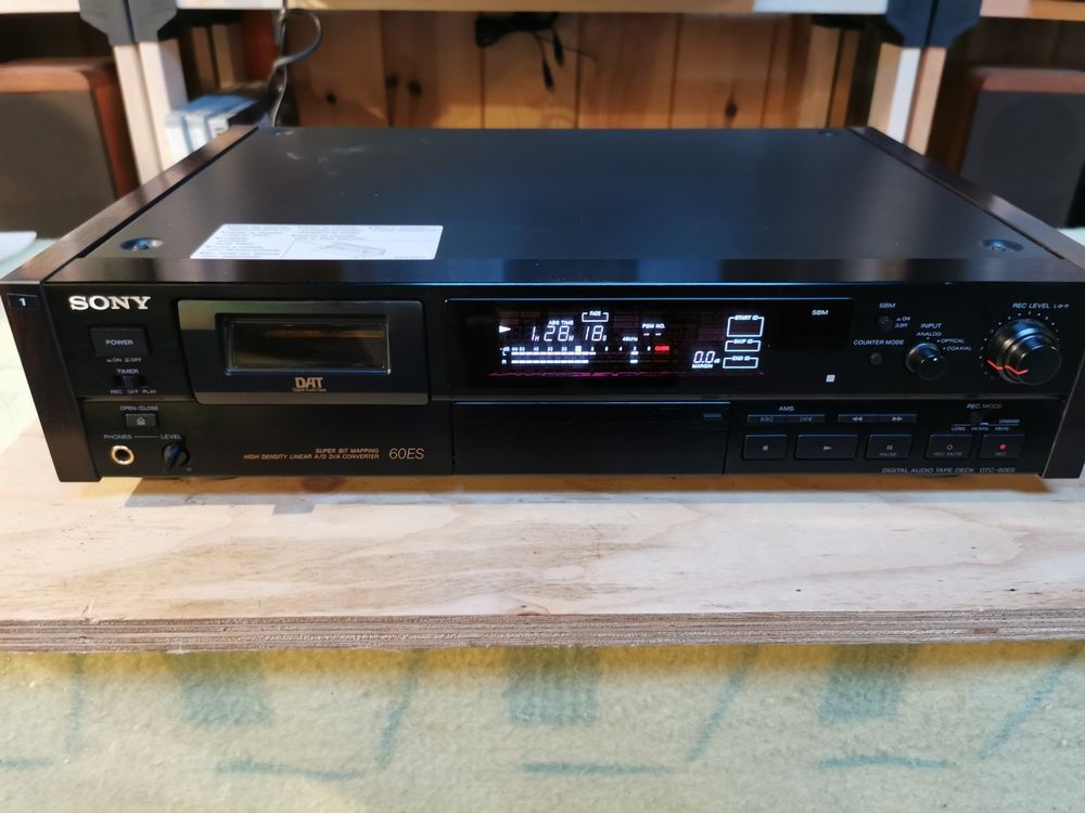 SONY DTC-60ES Highend DAT Player in Top Zustand !! (Gebraucht) in ...
