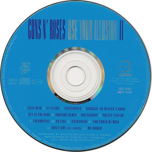Gunsnroses Use Your Illusion Kaufen Auf Ricardo 7571