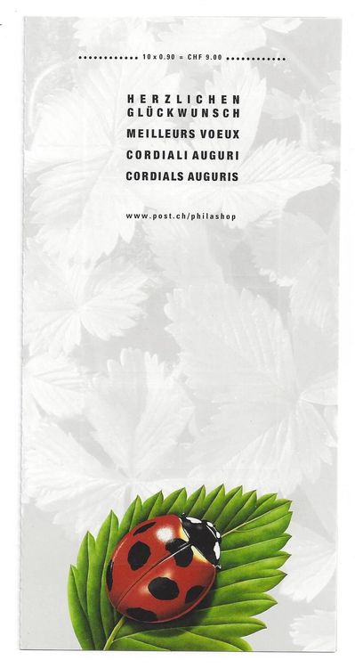 Markenheft FWM **: 0-107 Glücksbringer, 2002 | Kaufen auf Ricardo