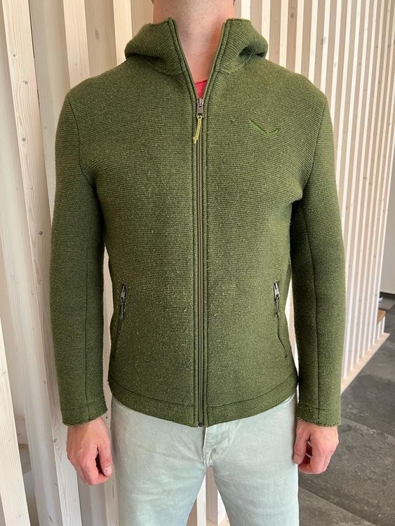 Salewa Herren Funktionsjacke SARNER WOOL, grün, Gr. 48/M | Kaufen auf ...