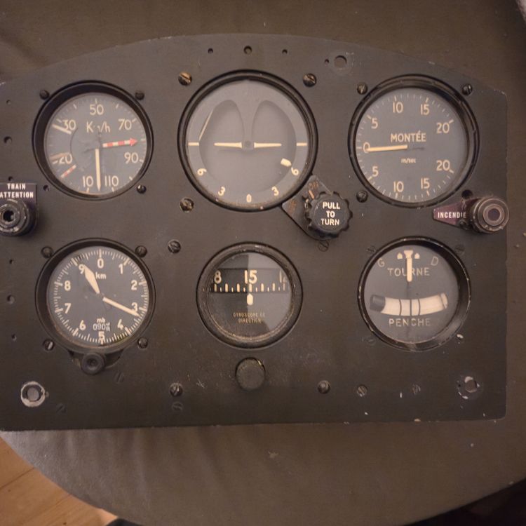 Flugzeug Cockpit Instrumente DH-112 Venom (Gebraucht) in Affoltern am ...