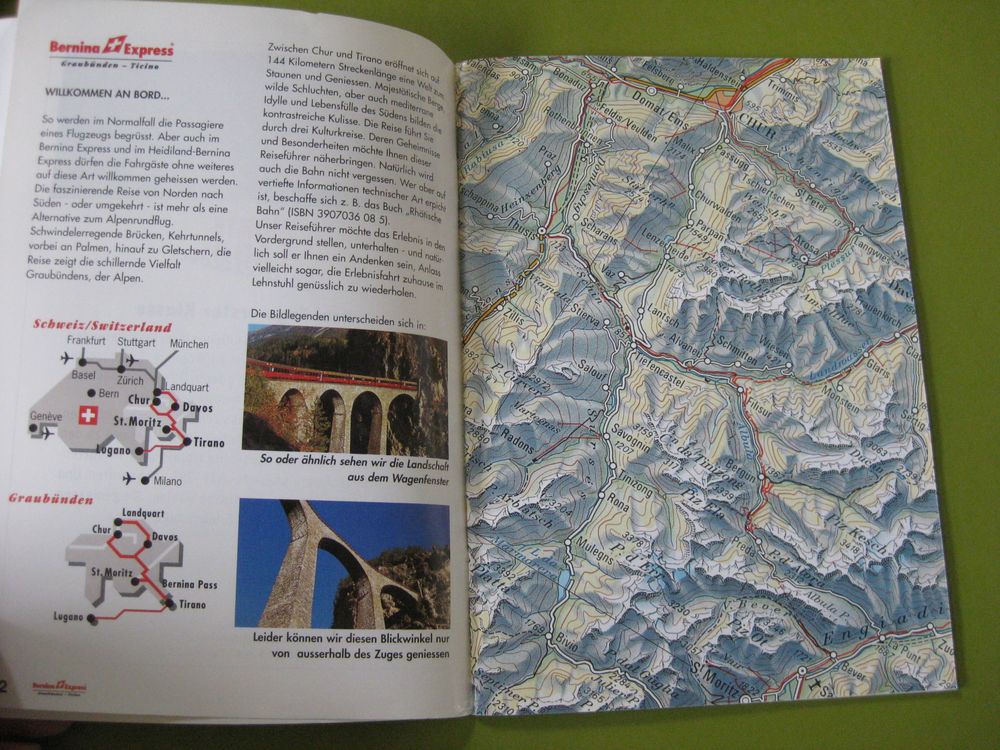 Broschüre: Bernina-Express Reiseführer (Gebraucht) in Malters für CHF 9 – mit Lieferung auf ...